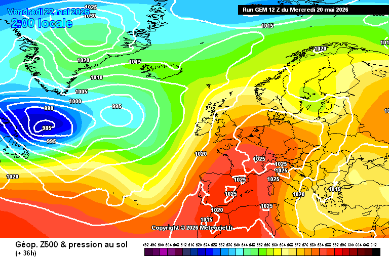 Du 25 mai au 31 mai 2026 - Prévisions météo semaine 22 - Page 2 ...
