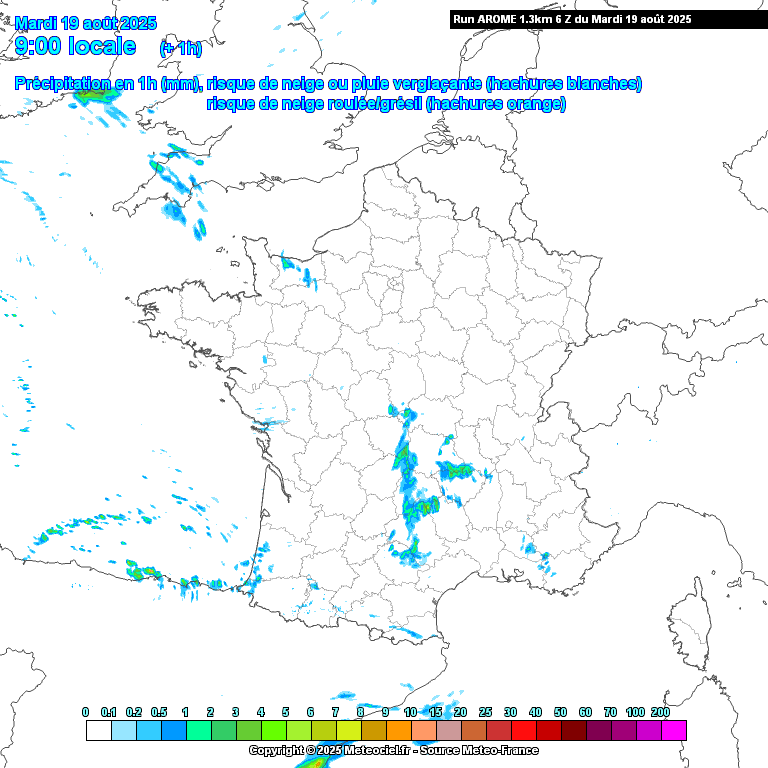 Orages et pluie-inondation : trois départements restent placés en ...