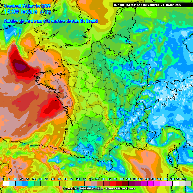 Vent violent, fortes pluies, orages… encore un temps chaotique ce ...